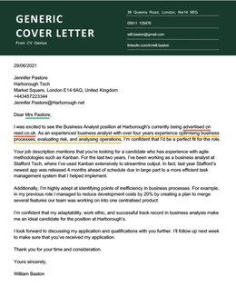 5 Best Cover Letter Examples For UK Job Applicants