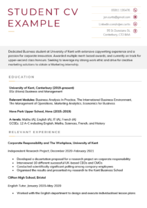 CV Examples & Samples to Boost your UK Career in 2022 - CV Genius