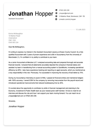 Job Application Letter Sample Email