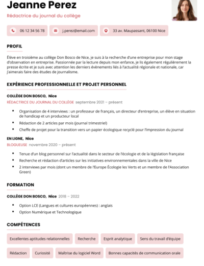 48+ Modèles CV LibreOffice – CV Genius