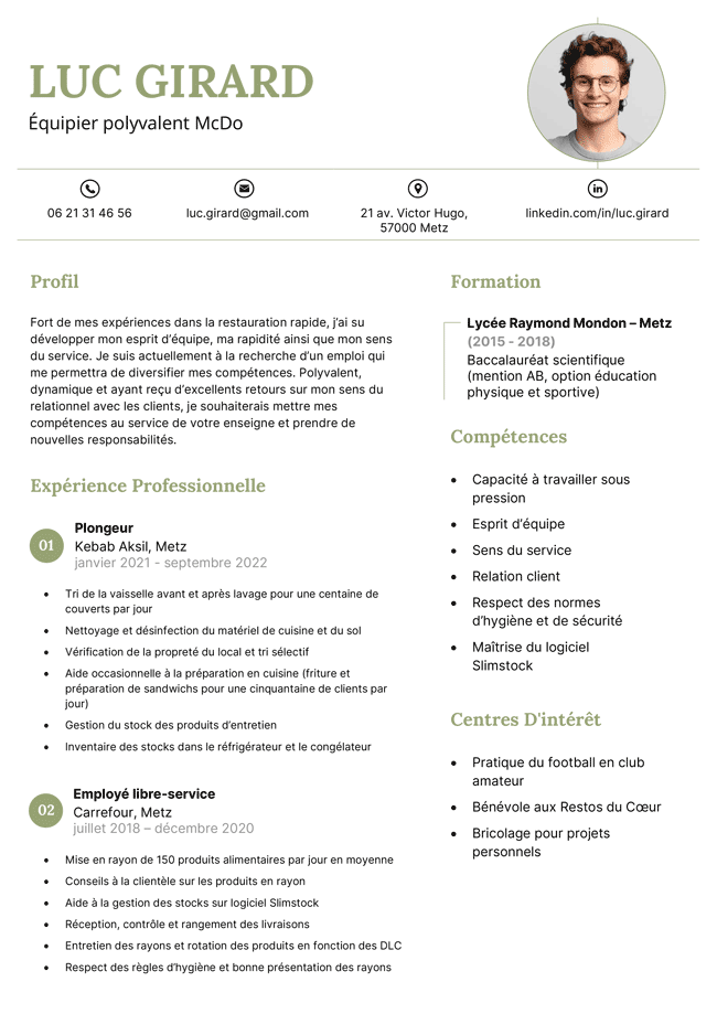 8 modèles de CV originaux au format Word et LibreOffice