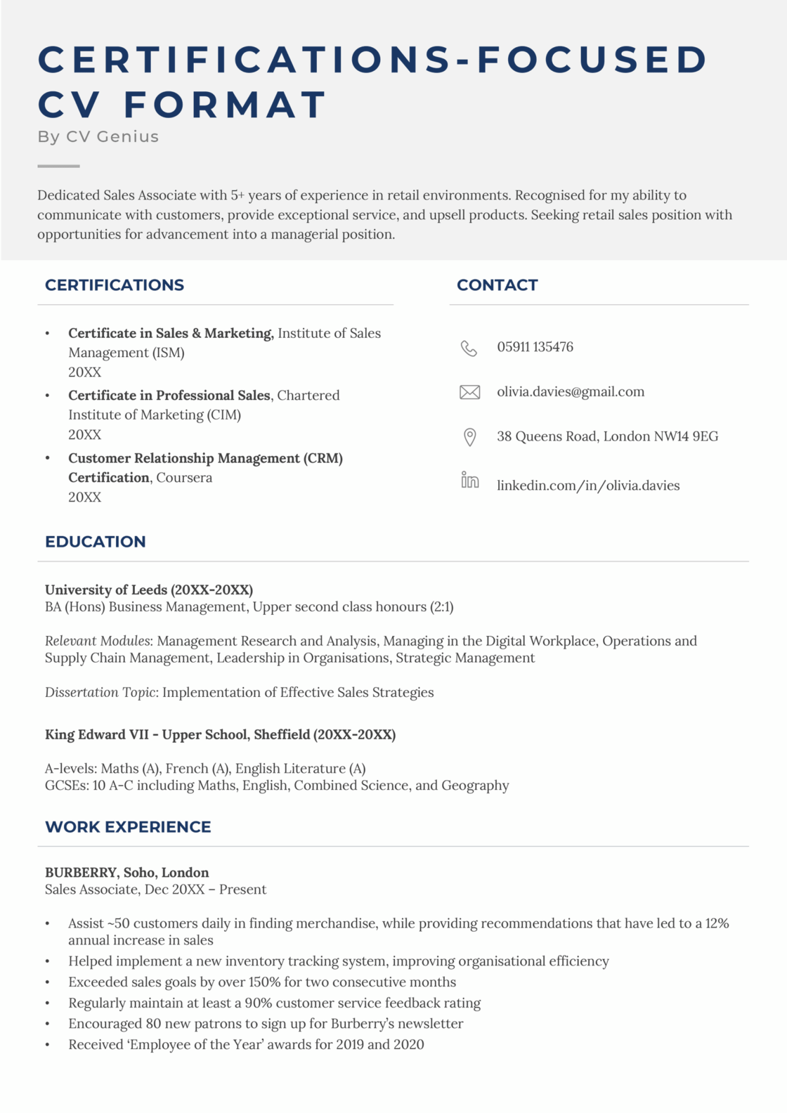 The Best CV Format in 2024 (+ Templates & Guide)