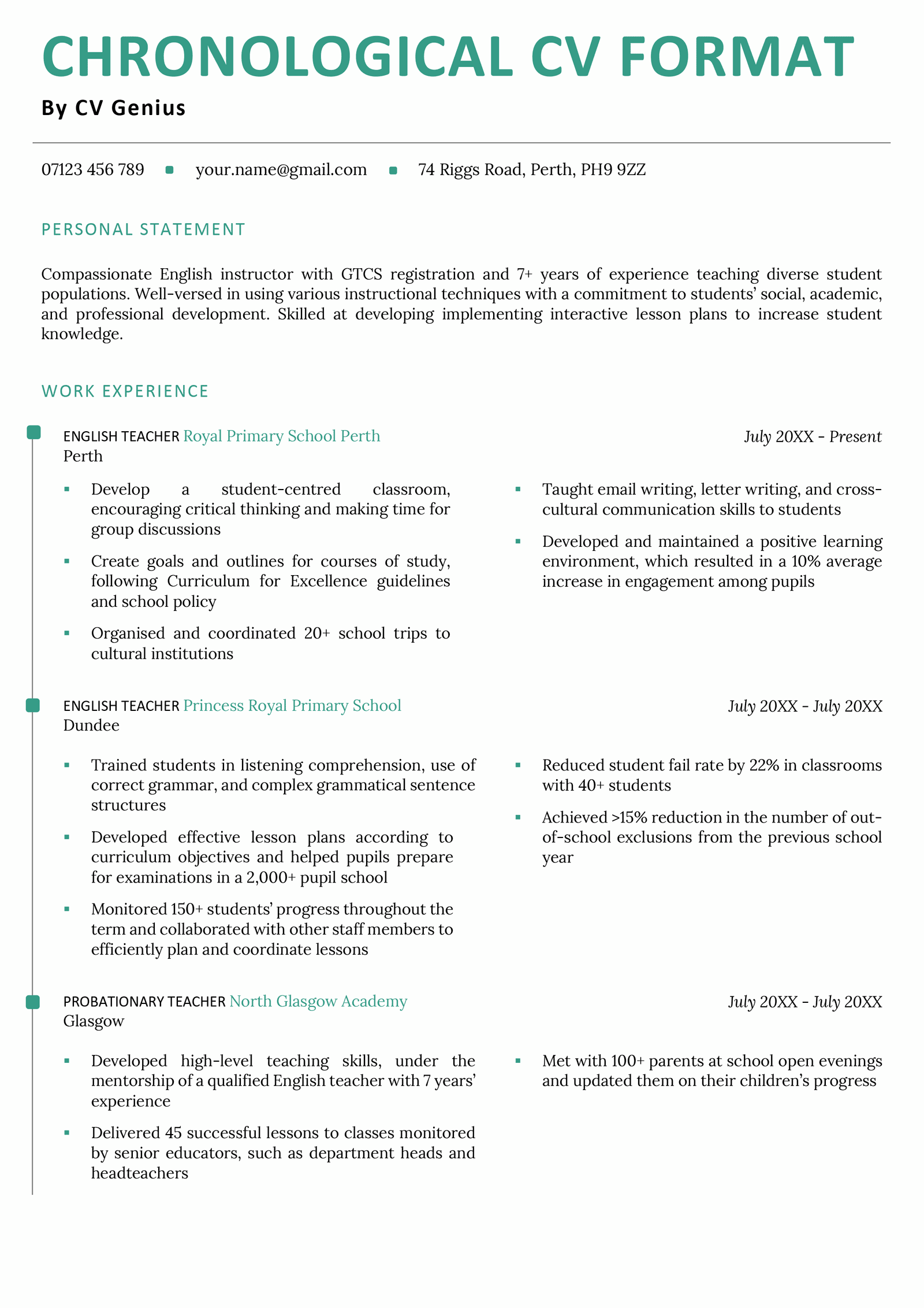 Best CV Format for 2025 (Examples and Templates for Any Job)