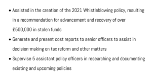 Civil Service CV Example, Free Template, & How to Write