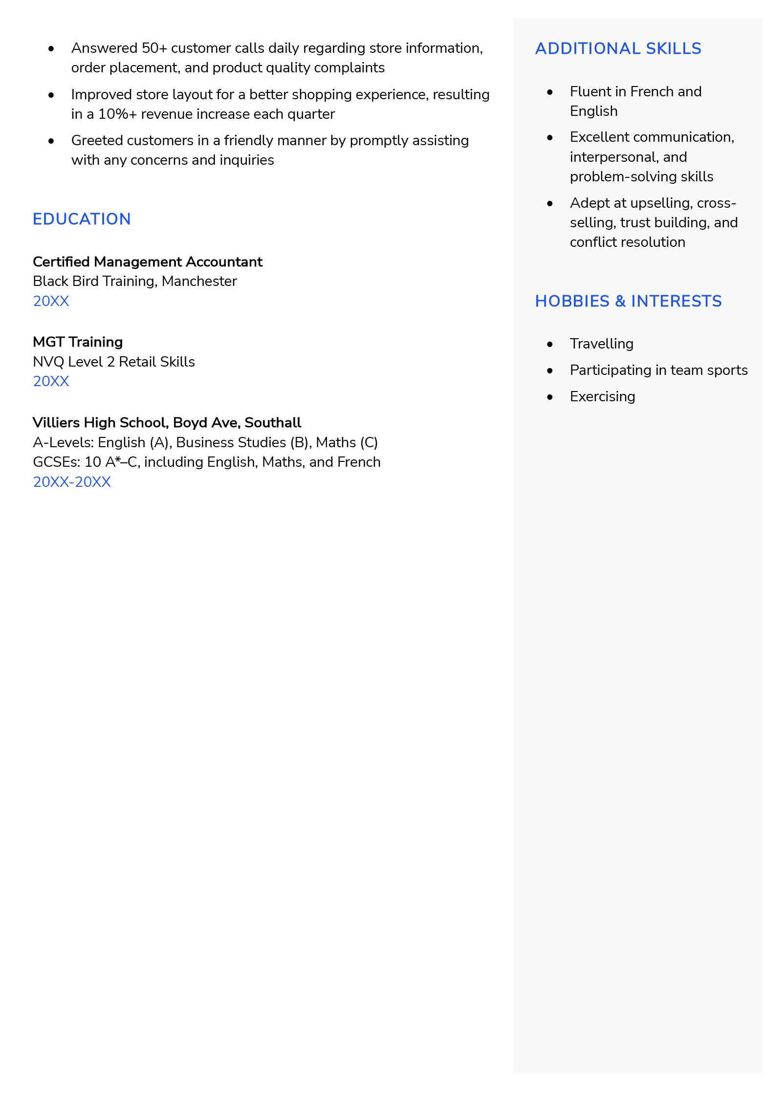 Cleaner CV Examples, Template, & Writing Guide for 2025