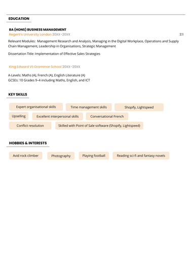 7 Customer Service CV Examples, UK Template, & Writing Tips