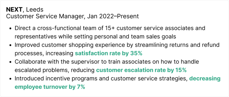 Customer Service CV - Example, UK Template, & Skills