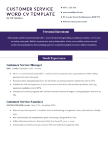 CV Templates for Word - 15 Best Free Downloads