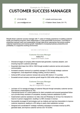 Early Years Practitioner CV - Example & Skills