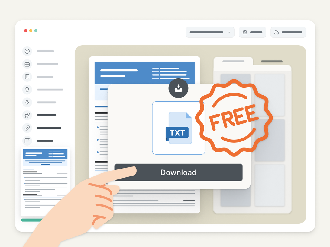 CV Checker: Free Online Scanner and AI Editor