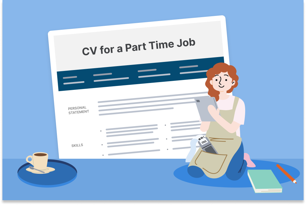 CV for a Part Time Job - Examples & How to Write