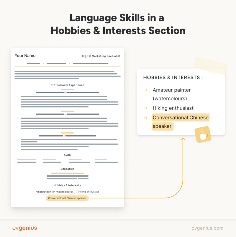 How to Write Language Skills on a CV [7 Examples]