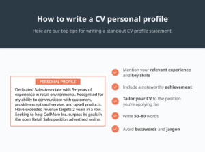 14 CV Personal Profile Examples & How to Write