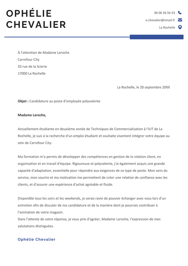 Exemple lettre de motivation sport et conseils de rédaction Exemple lettre de motivation sport et conseils de rédaction