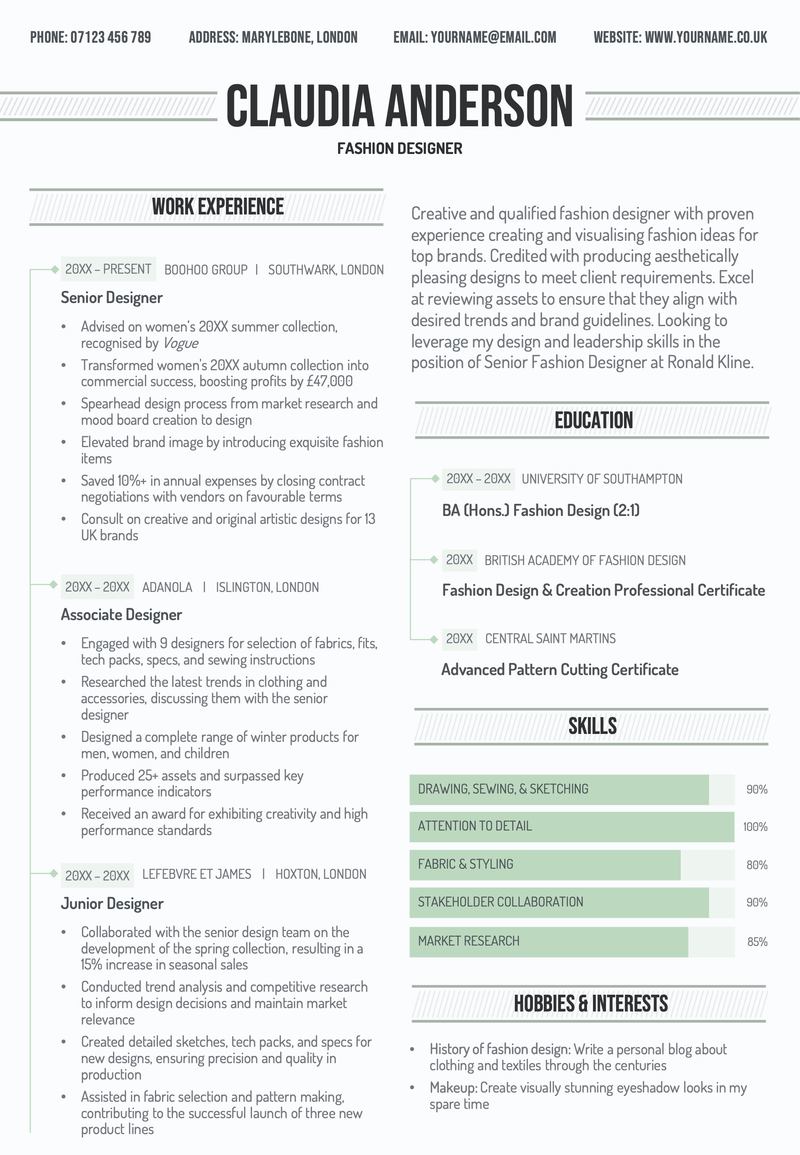 CV Templates for MS PowerPoint (Free Downloads)
