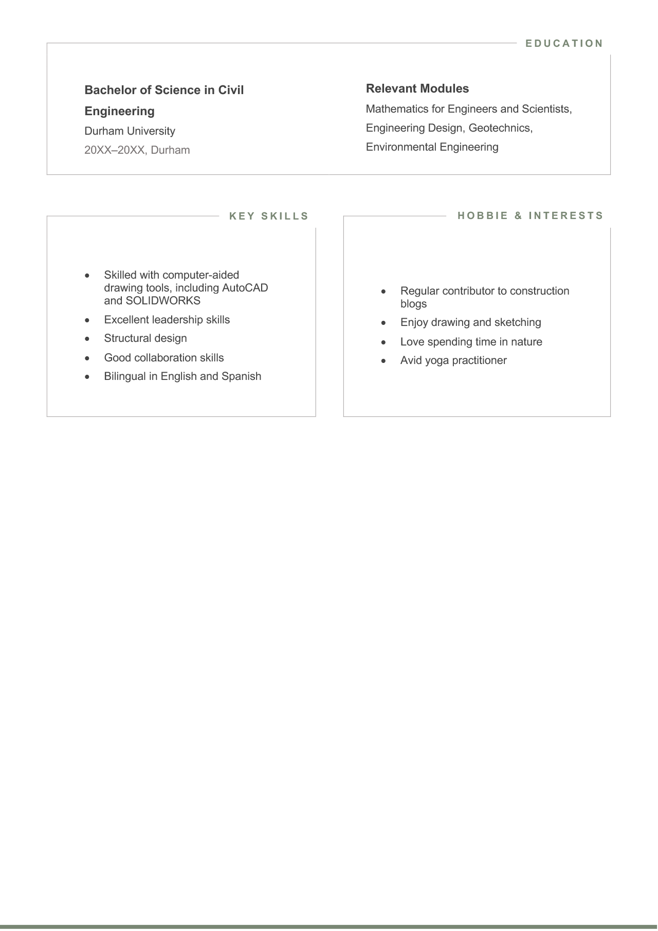 Engineering CV: Examples, Template, & Free Download