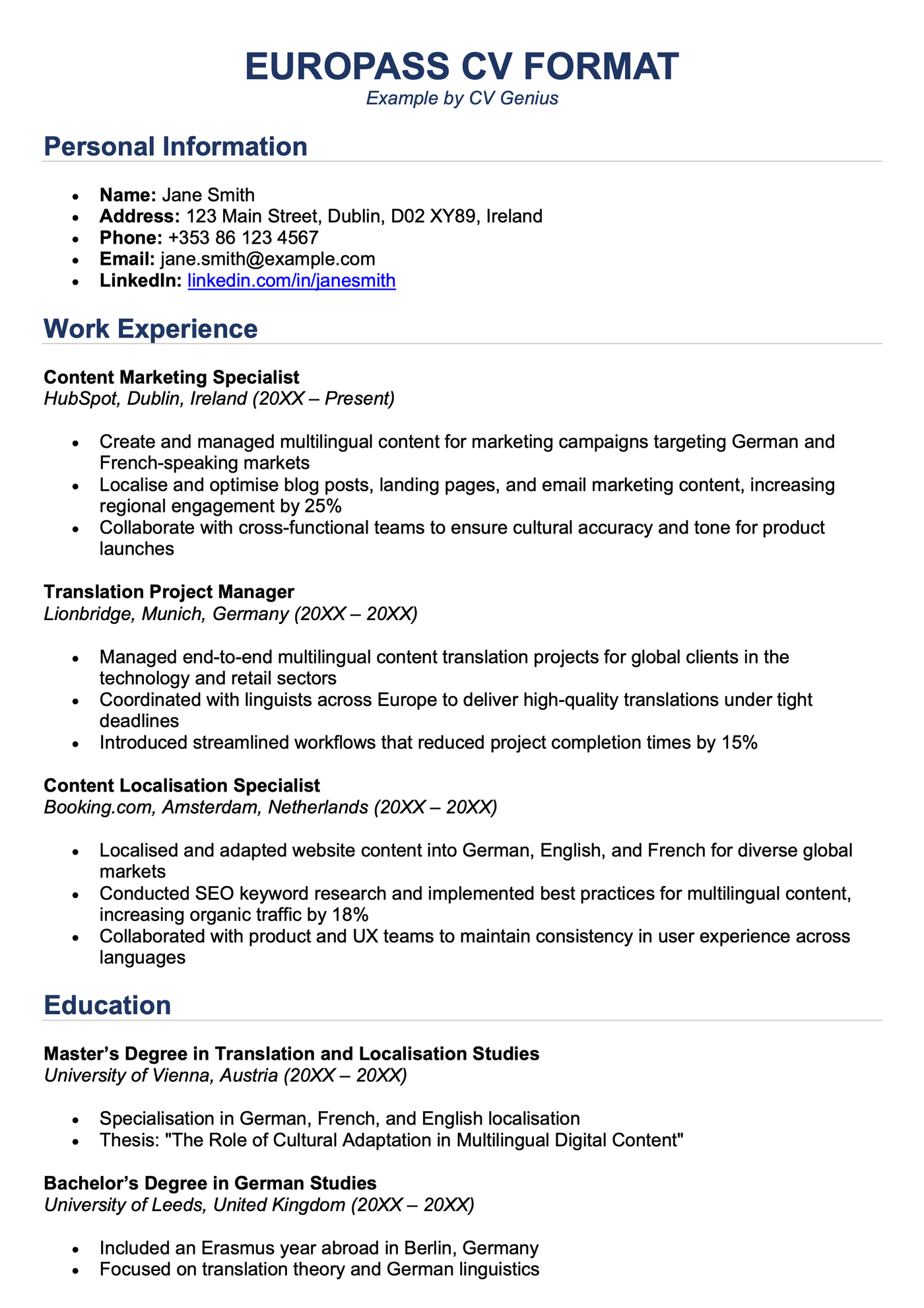 Best CV Format for 2025 (Examples and Templates for Any Job)