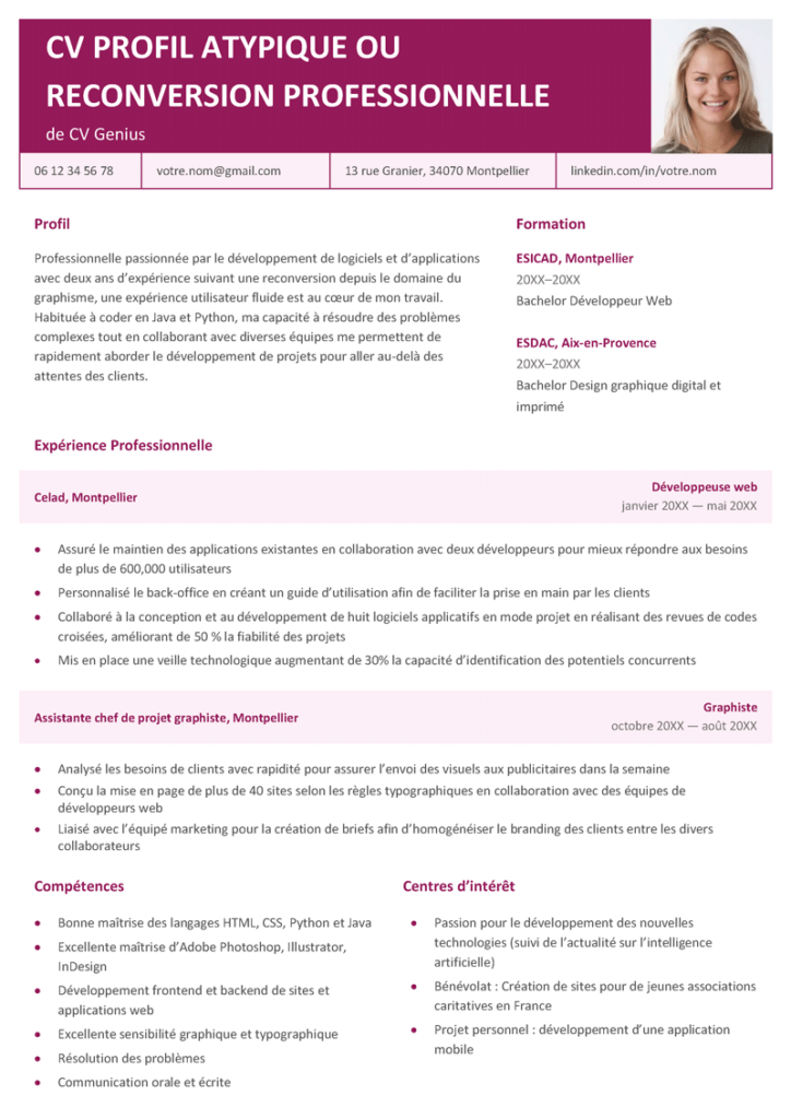 Présentation de CV : les exemples à suivre