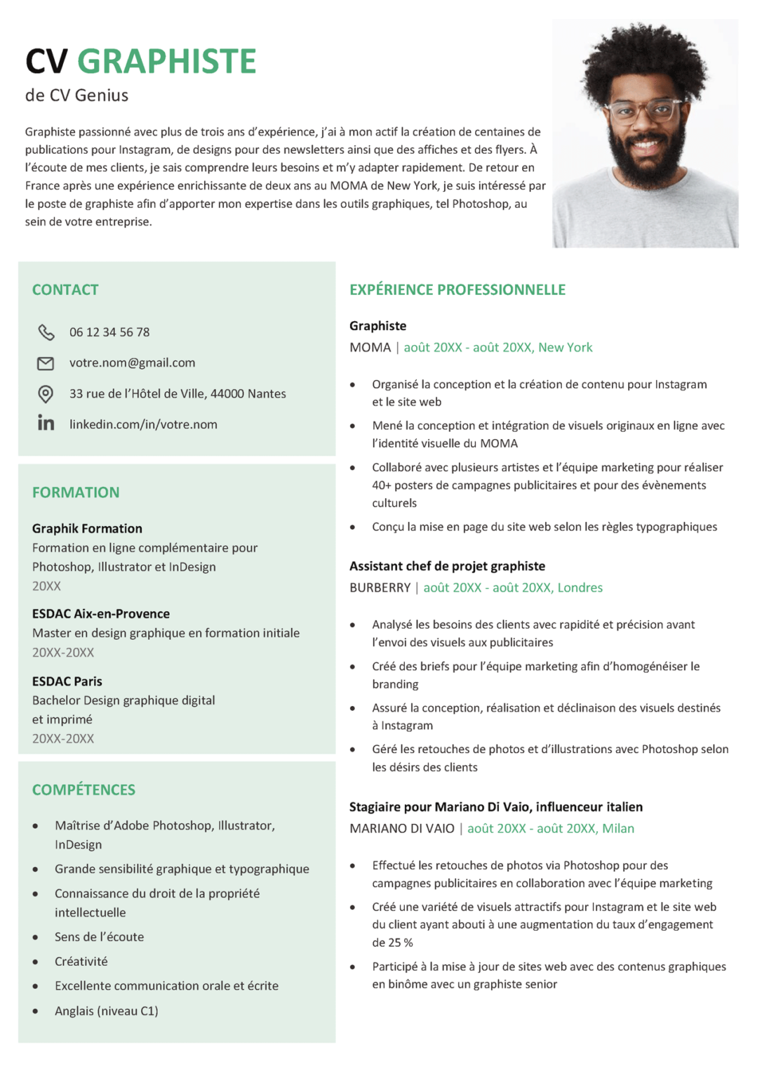 Exemple CV – 70+ exemples efficaces et convaincants