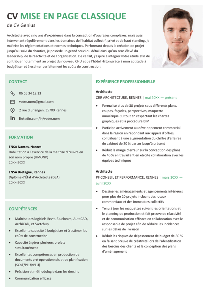 Présentation de CV : les exemples à suivre