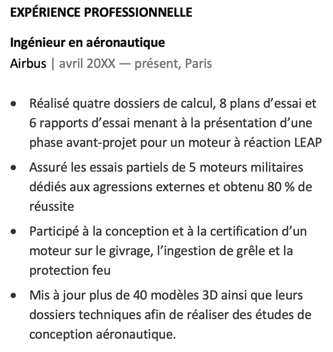 Comment présenter son expérience professionnelle sur son CV