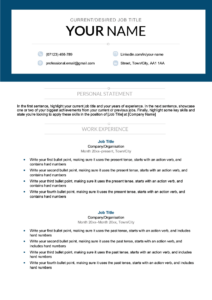 3 Free Blank CV Templates (UK Jobs)