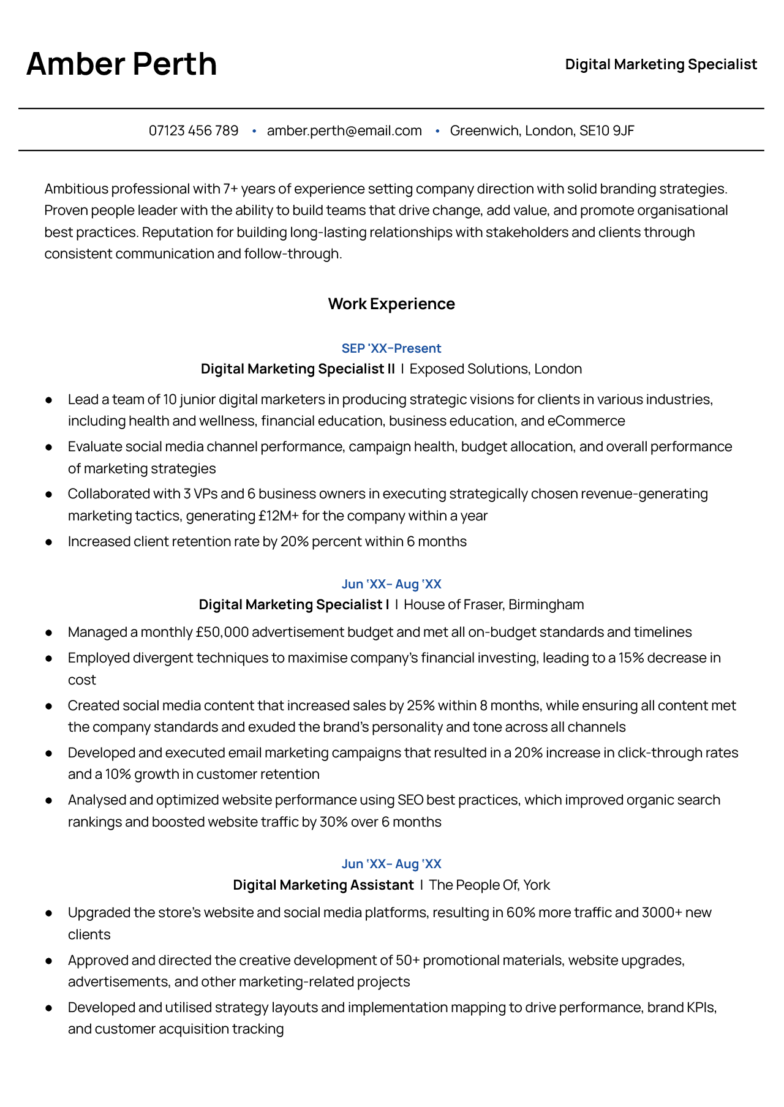 15 Free Google Docs CV Templates