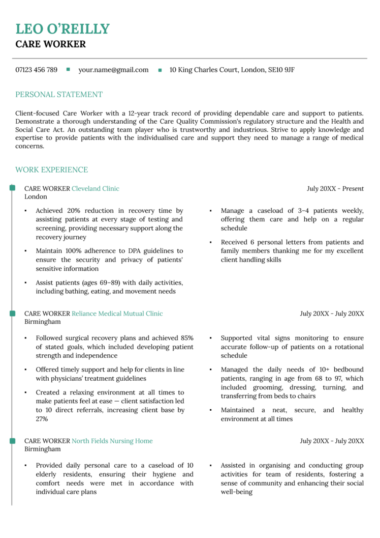 15 Free Google Docs CV Templates