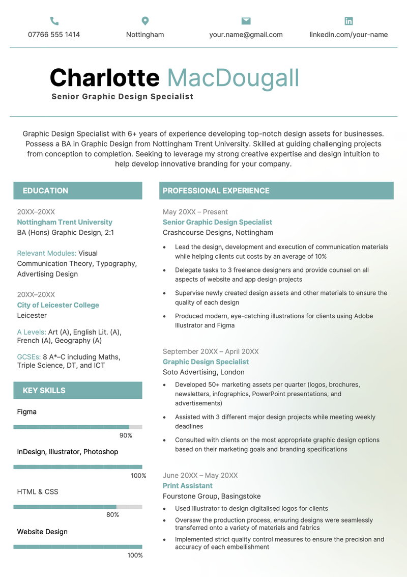 Creative CV Examples (+Free Template Downloads)