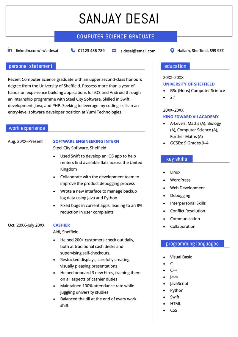 Best CV Examples for Any Job in 2025
