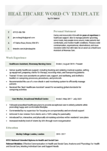 CV Templates for Word - 15 Best Free Downloads