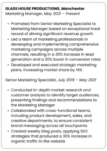 How to Show a Promotion on a CV - Examples for 3 Situations