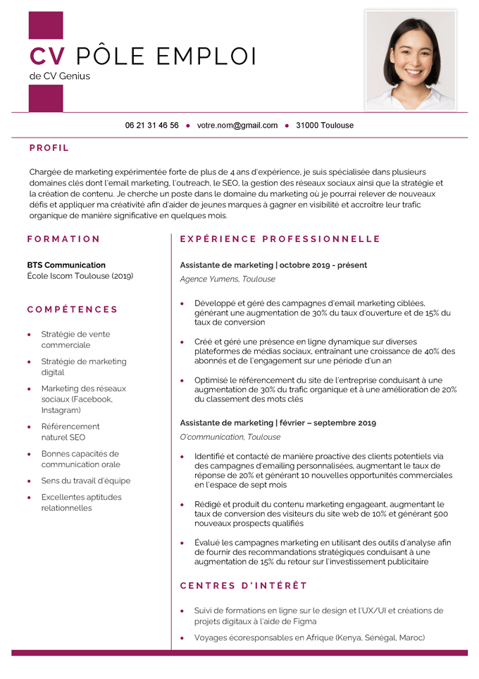 Modèles de CV – Word, LibreOffice, GDocs, PDF, LaTeX