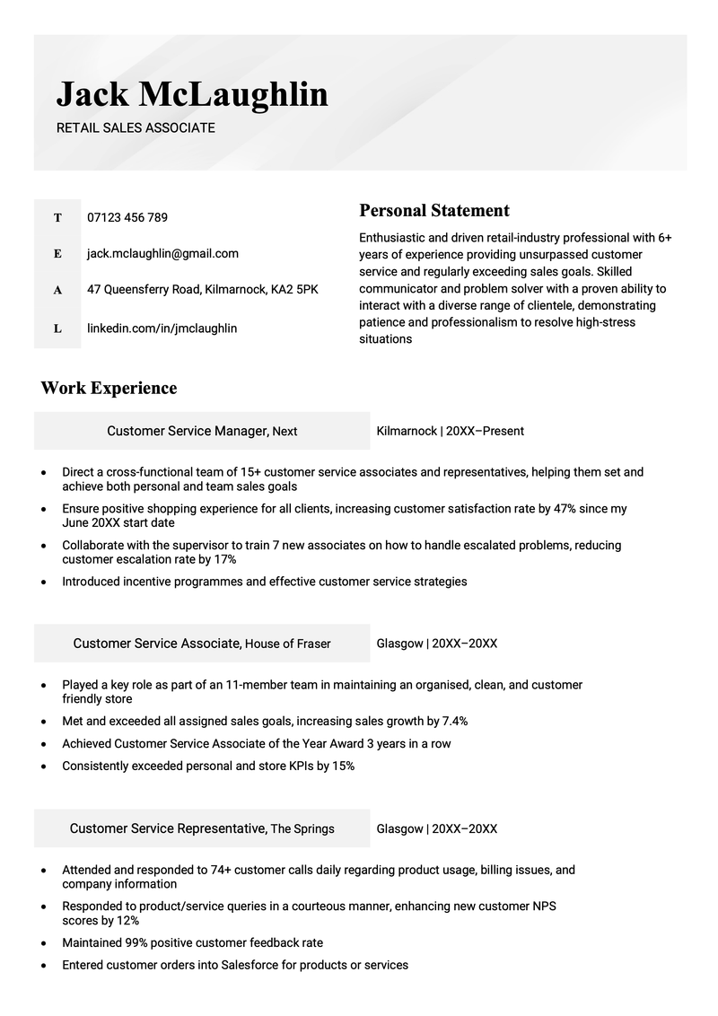 Modern CV Templates for UK Jobs (Free Downloads)