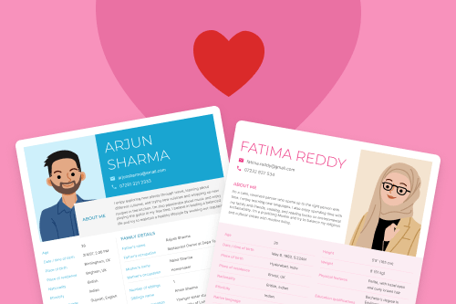 How to Make a Marriage CV in the UK (Biodata)