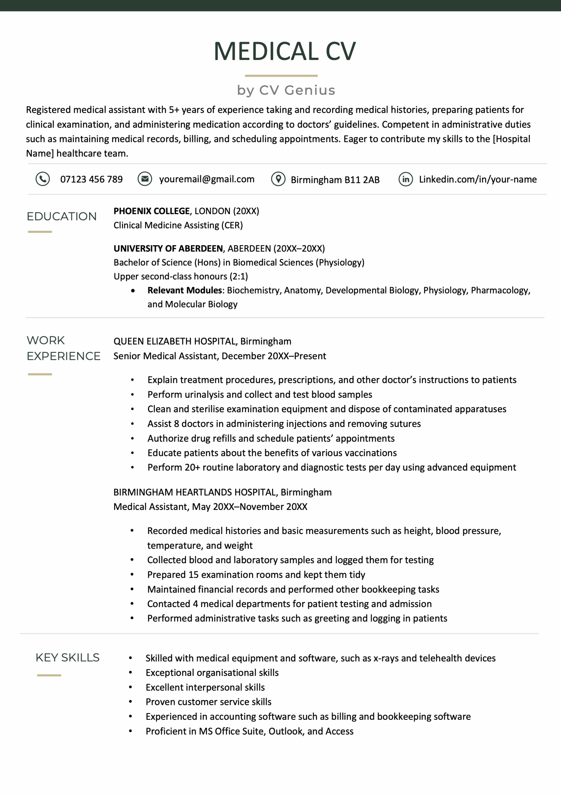 4 Medical CV Templates & Writing Tips for 2026