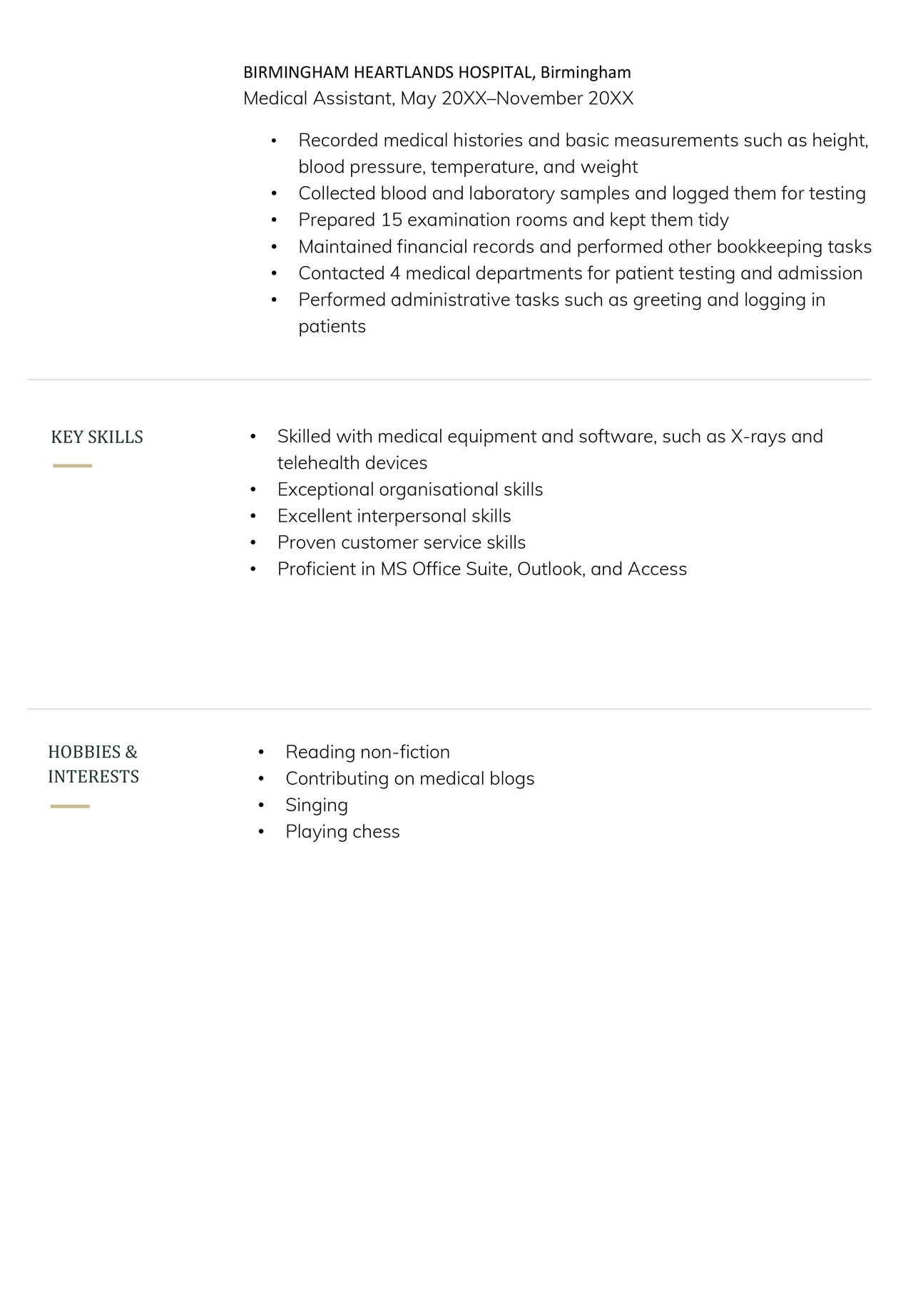 4 Medical CV Templates & Writing Tips for 2025