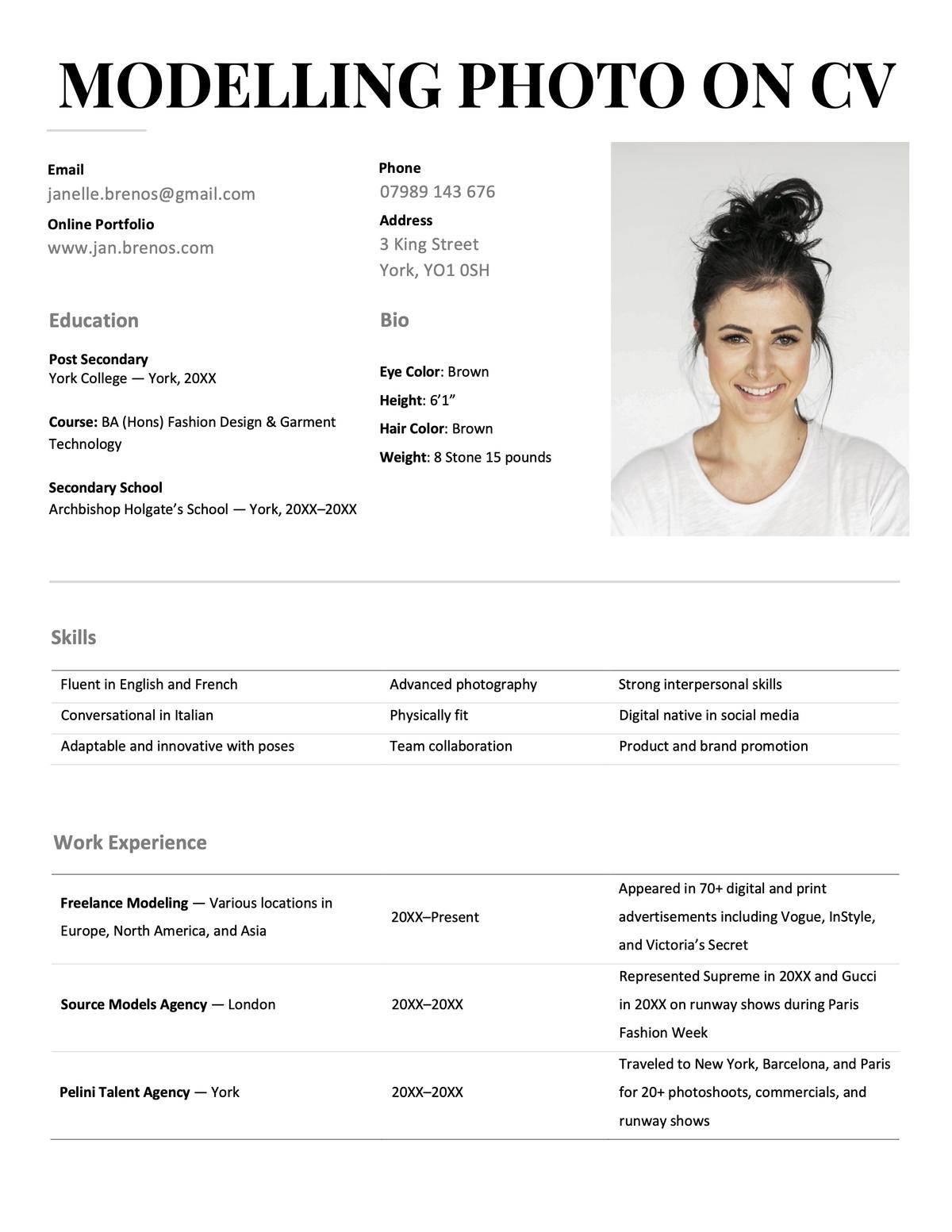 Should You Put a Photo on Your CV?