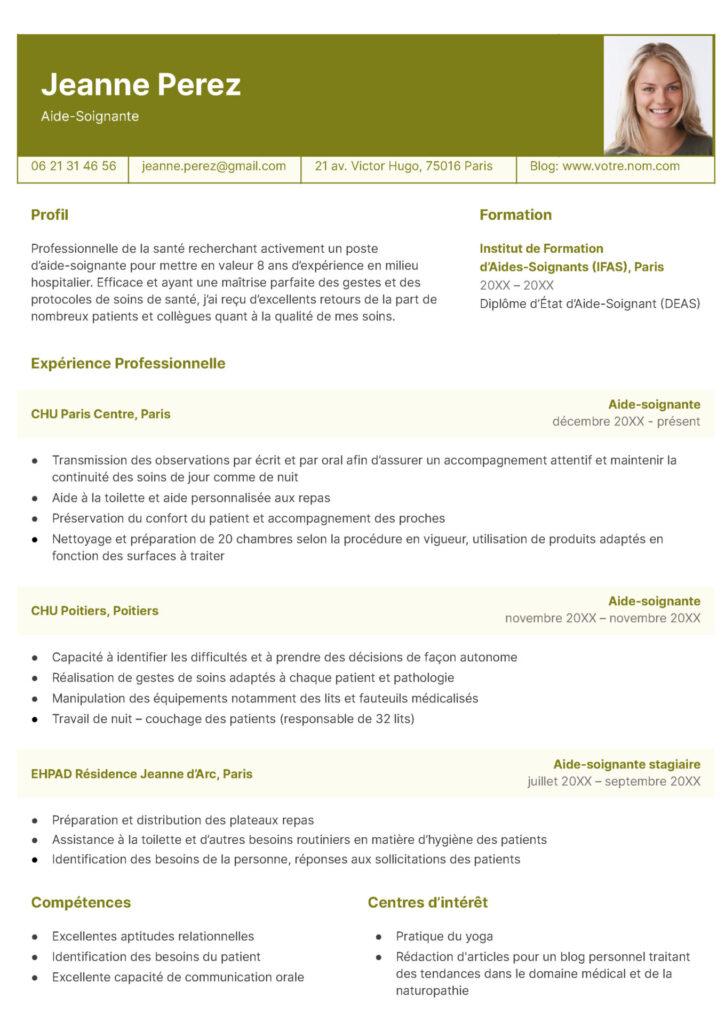 Modèles CV Google Docs gratuits à télécharger et compléter