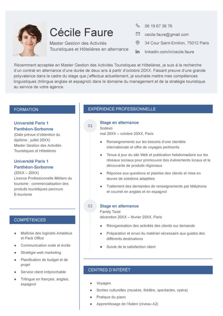Modèles CV Google Docs gratuits à télécharger et compléter