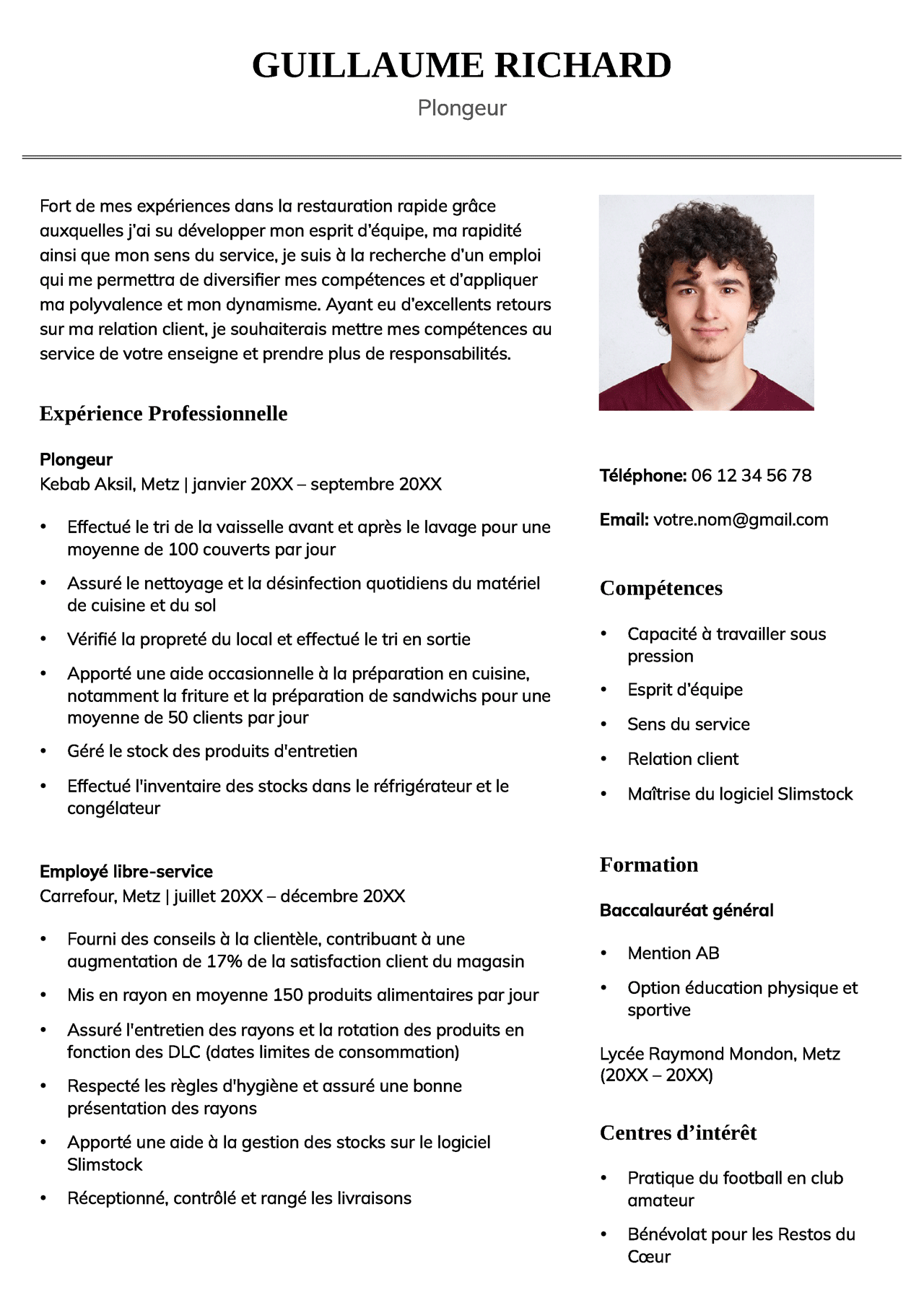 Modèle de CV Canva : 9 modèles à télécharger