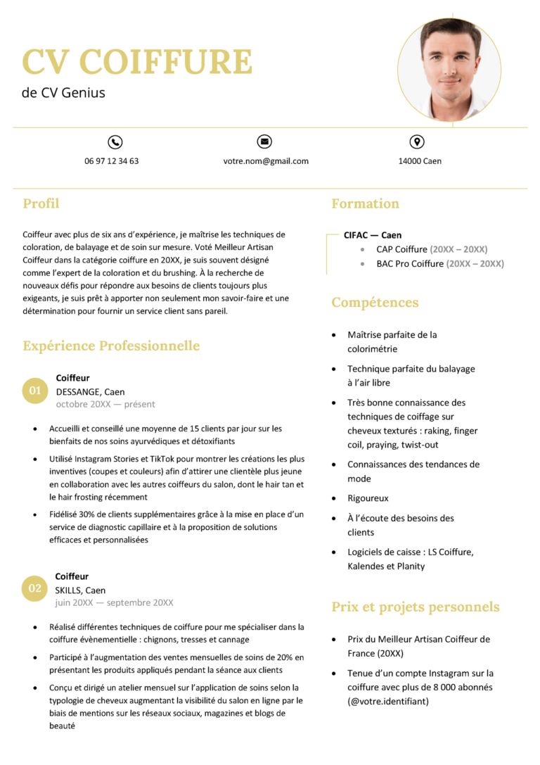 Exemple CV – 70+ exemples efficaces et convaincants