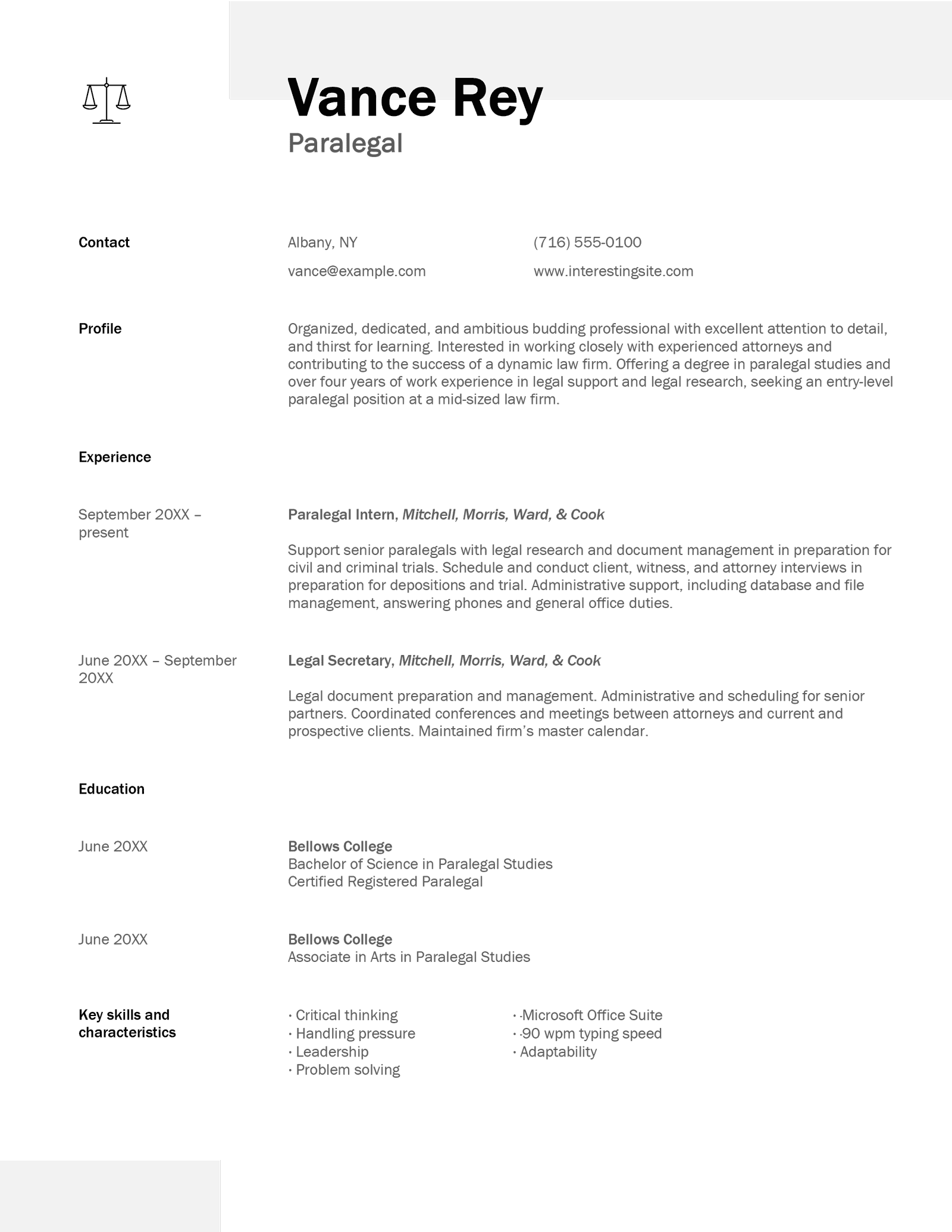 17 Free Downloadable CV Templates for Microsoft Word
