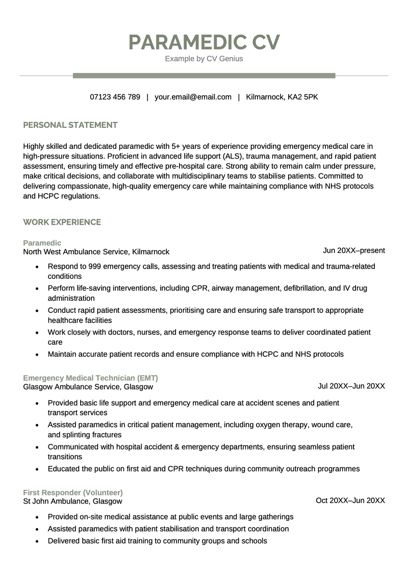 4 Medical CV Templates & Writing Tips for 2025