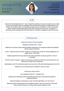 Photo on CV - Adding a CV Picture