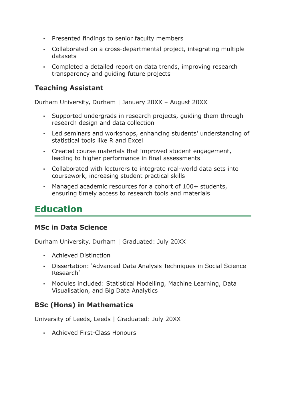 Postgraduate CV - Example and Writing Tips