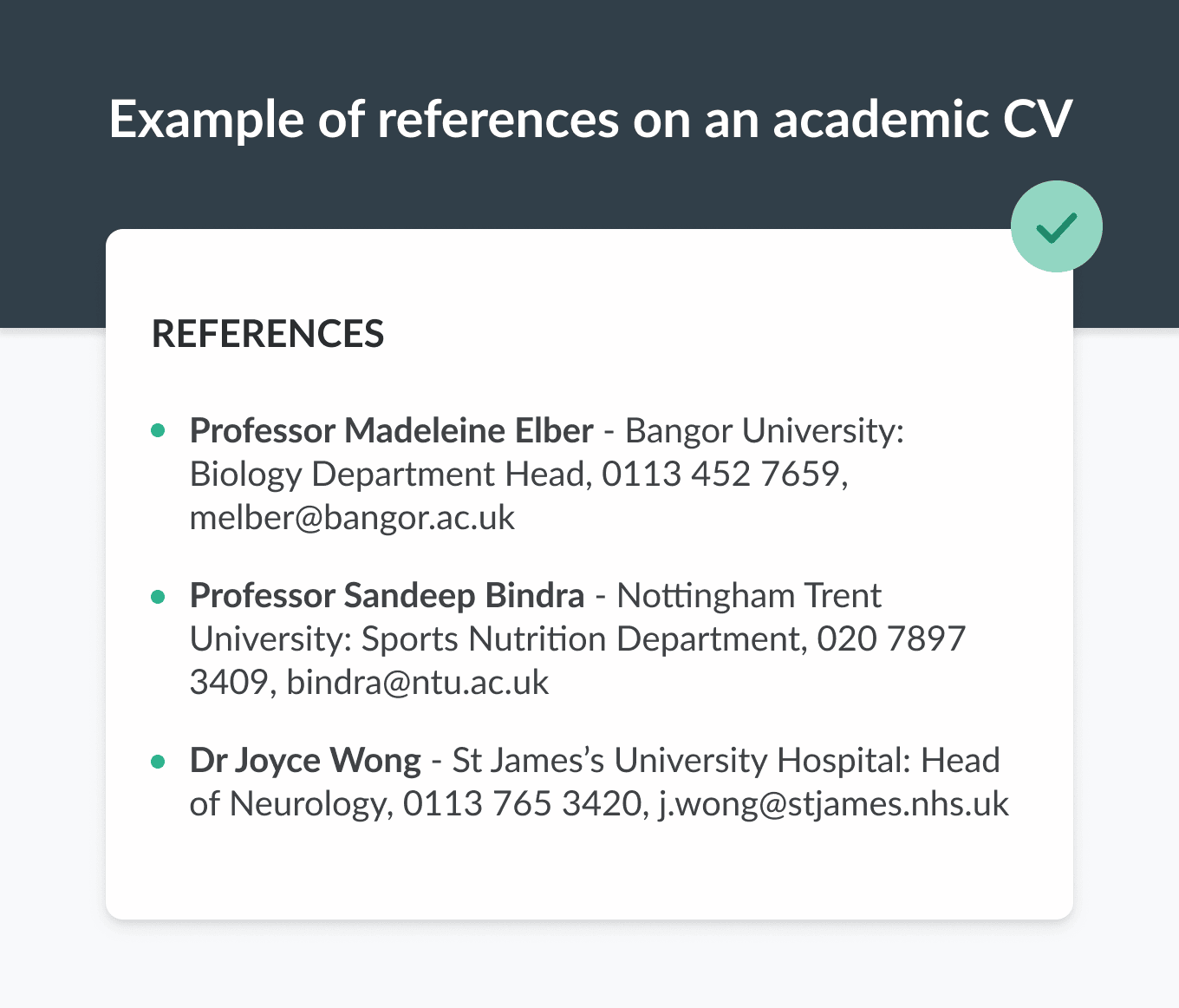 Academic CV Template, Examples, and How to Write
