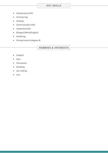 School Leaver CV - Examples, Writing Tips & Free Templates