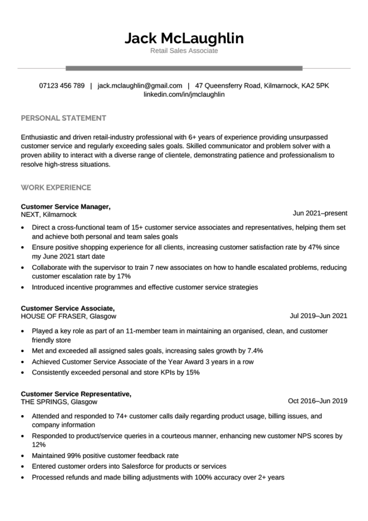 Basic & Simple CV Templates to Download for Free