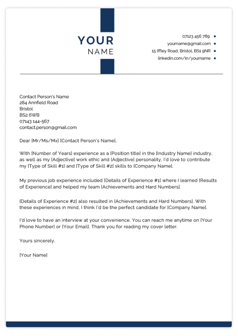 5 Inspiring Short Cover Letter Samples With Tips Vrogue co
